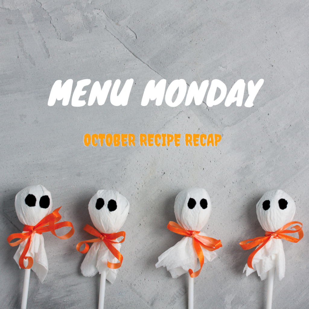 October Recipe Recap 2020 - Food & Supply Source